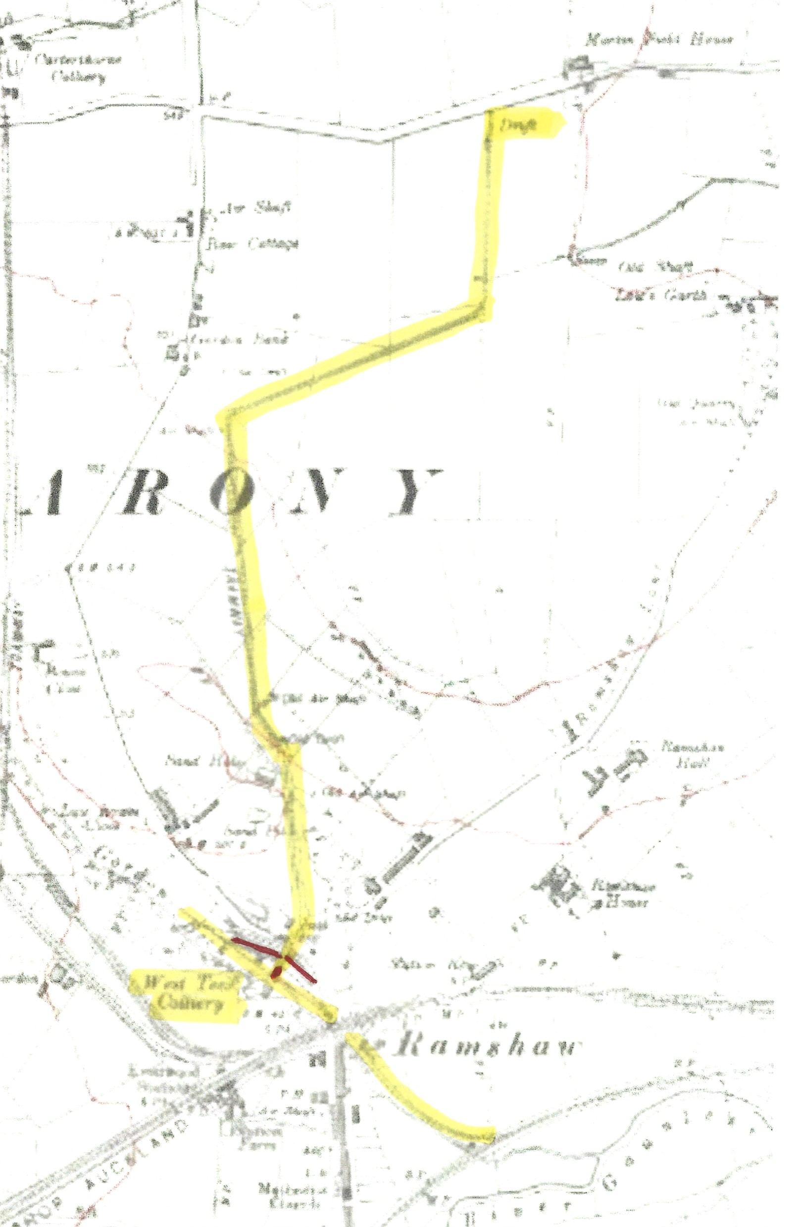 THE RAILEY FELL/WEST TEES COLLIERY TRAMWAY – EVENWOOD RAMSHAW ...