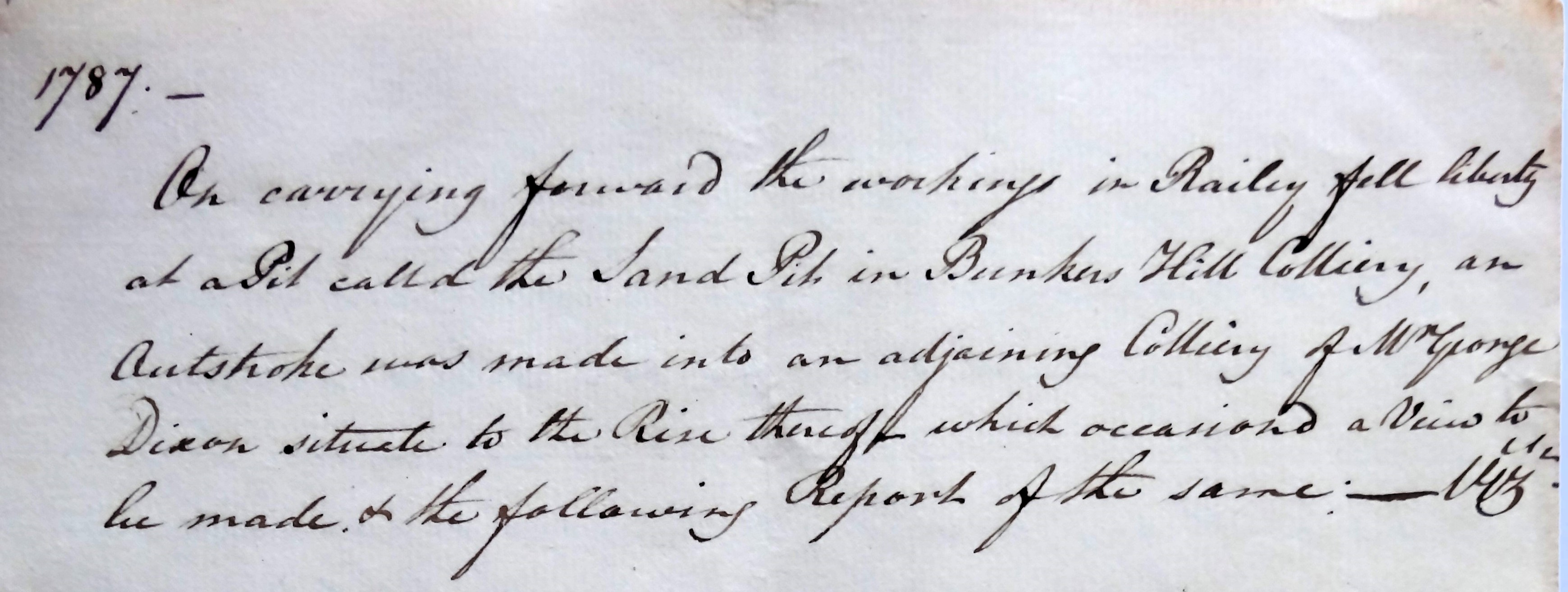 1781-1811: RAILEY FELL & ETHERLEY, BITCHBURN and BRUSSELTON COLLIERIES ...