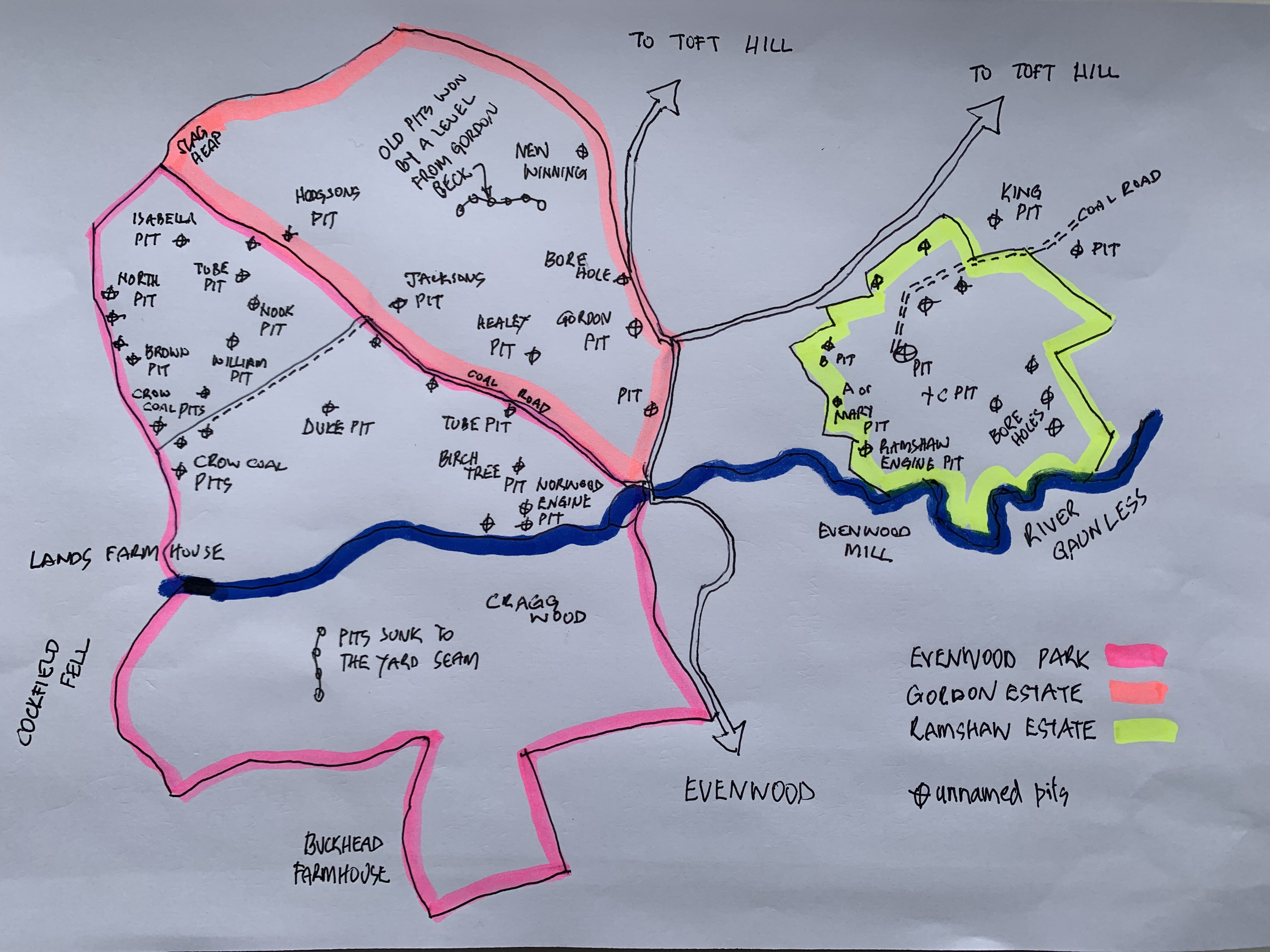 1781-1811: RAILEY FELL & ETHERLEY, BITCHBURN and BRUSSELTON COLLIERIES ...