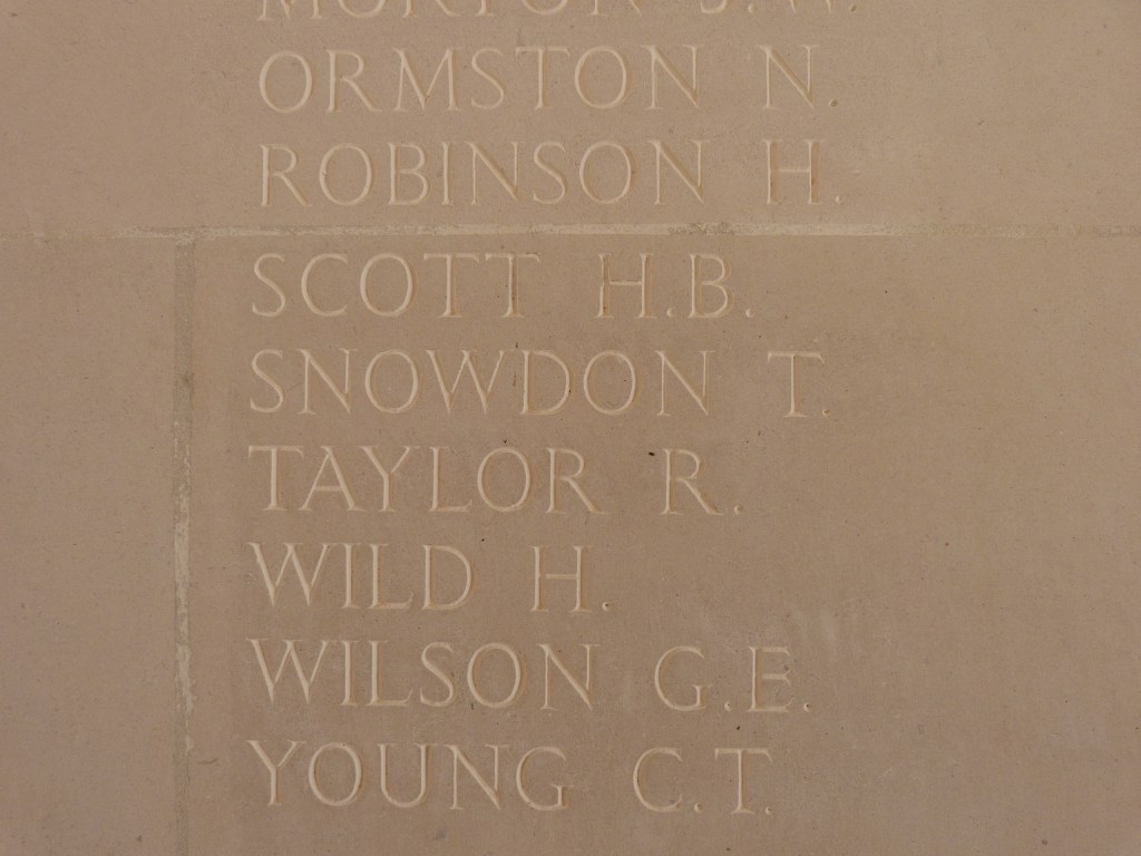 Thomas SNOWDON 1920 – 1942 – EVENWOOD RAMSHAW & DISTRICT HISTORY SOCIETY